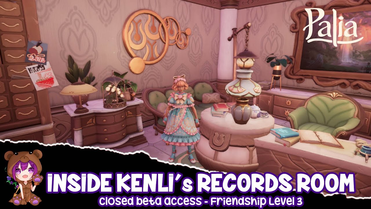 Inside Kenli's Records Room | Palia Kenli Friendship Level 3 - YouTube