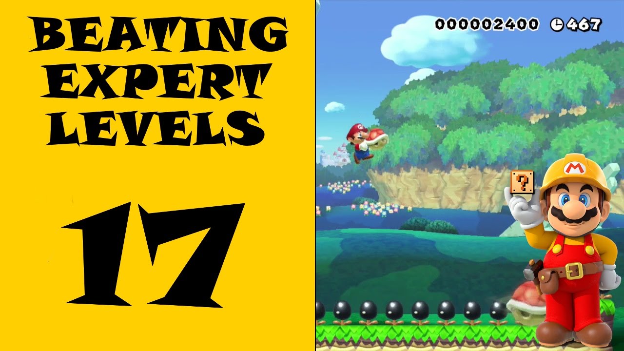BEATING EXPERT LEVELS - PANGA'S SHELL SHOCK (PART 17) SUPER MARIO MAKER ...