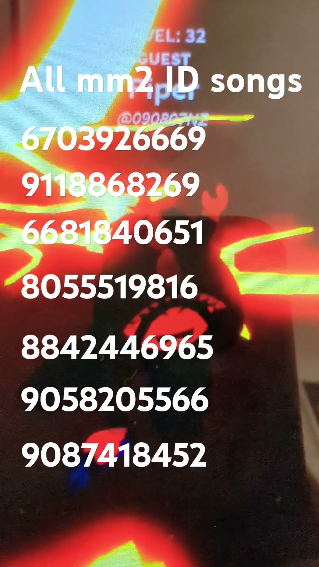 All mm2 ID codes (working) - YouTube