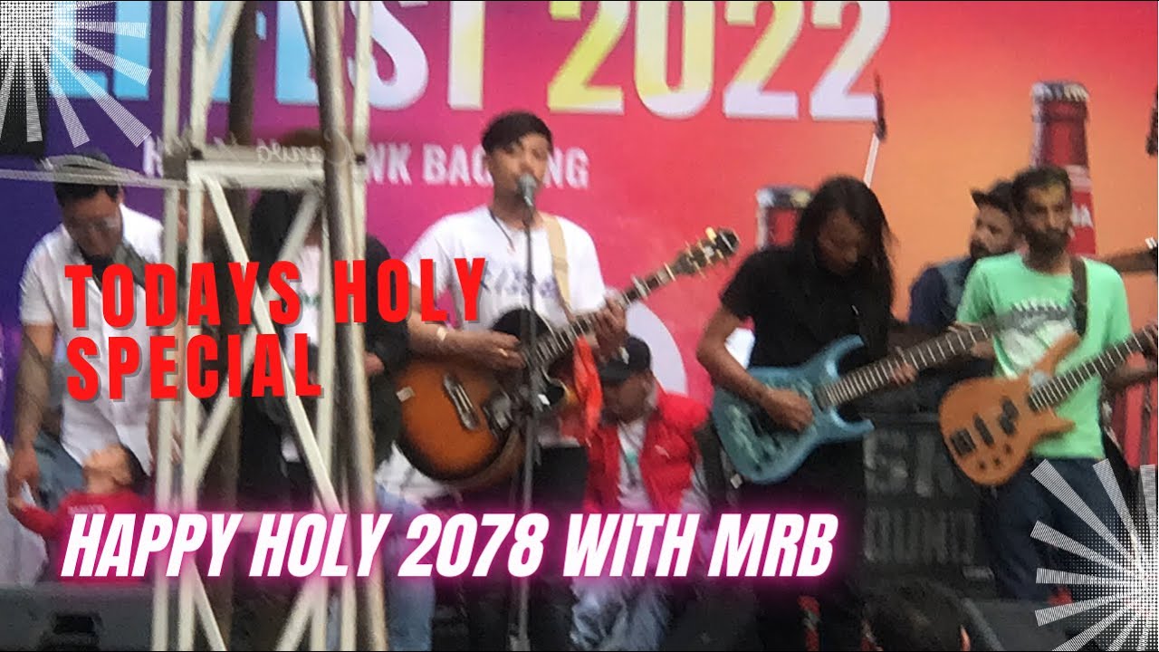 बाग्लुङमा होलीको माहोल _with MRB - YouTube