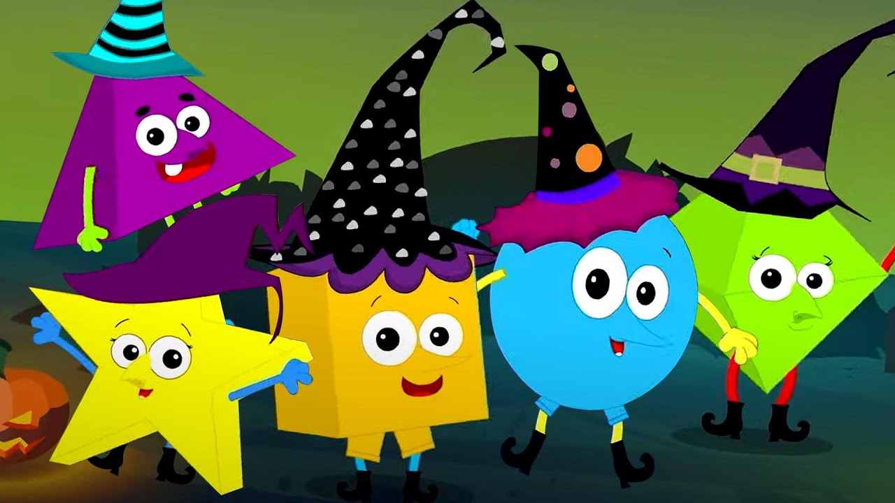 Five Wicked Witches & Halloween Rhyme for Kids - YouTube