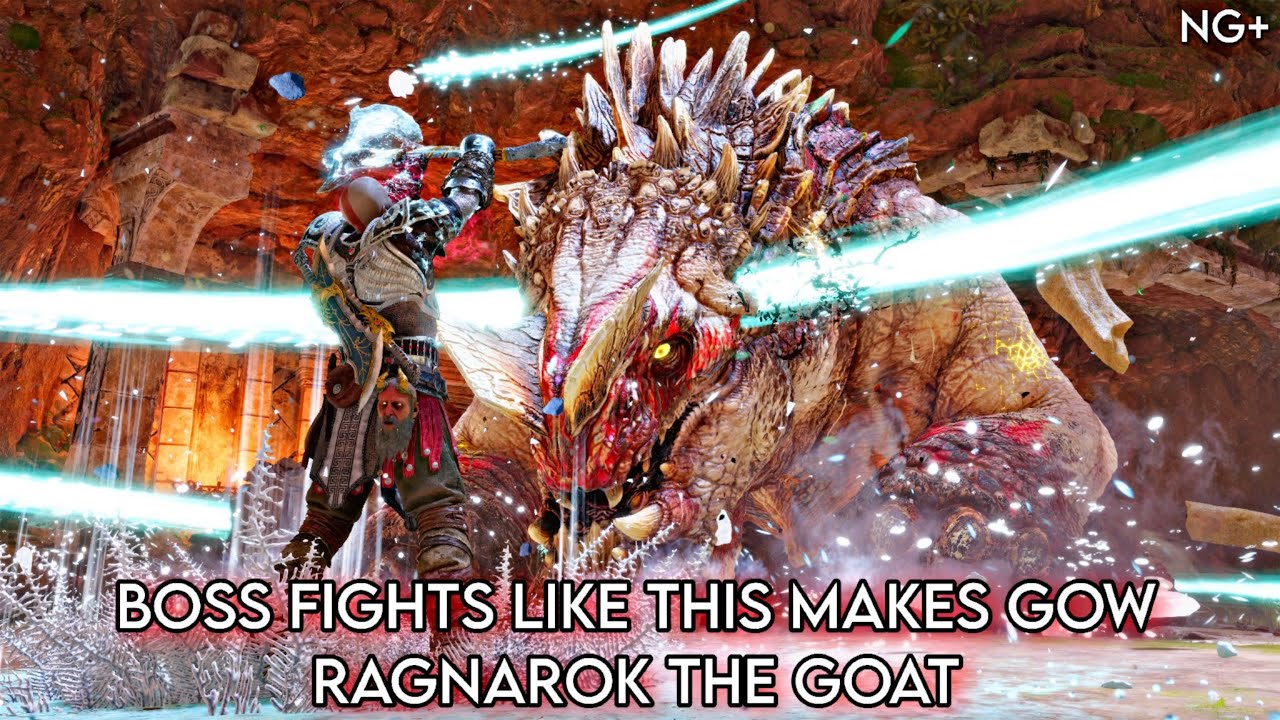BOSS FIGHTS LIKE THIS MAKES GOW RAGNAROK THE GOAT | GOD OF WAR RAGNAROK ...
