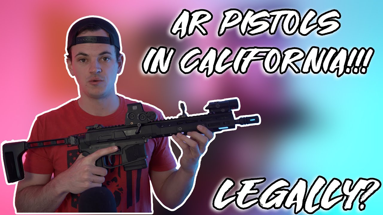 AR Pistols In California - LEGALLY!!!!! - YouTube