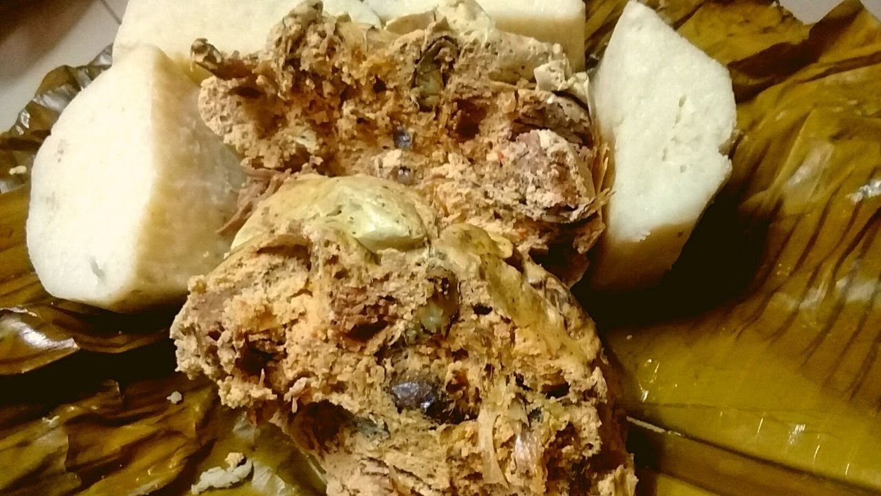 Met de pistache accompagné d'igname blanc - YouTube