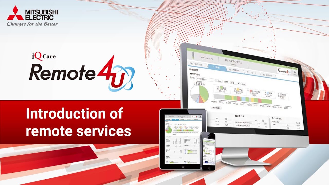 Introduction of CNC Remote Service "iQ Care Remote4U" at JIMTOF2022 ...