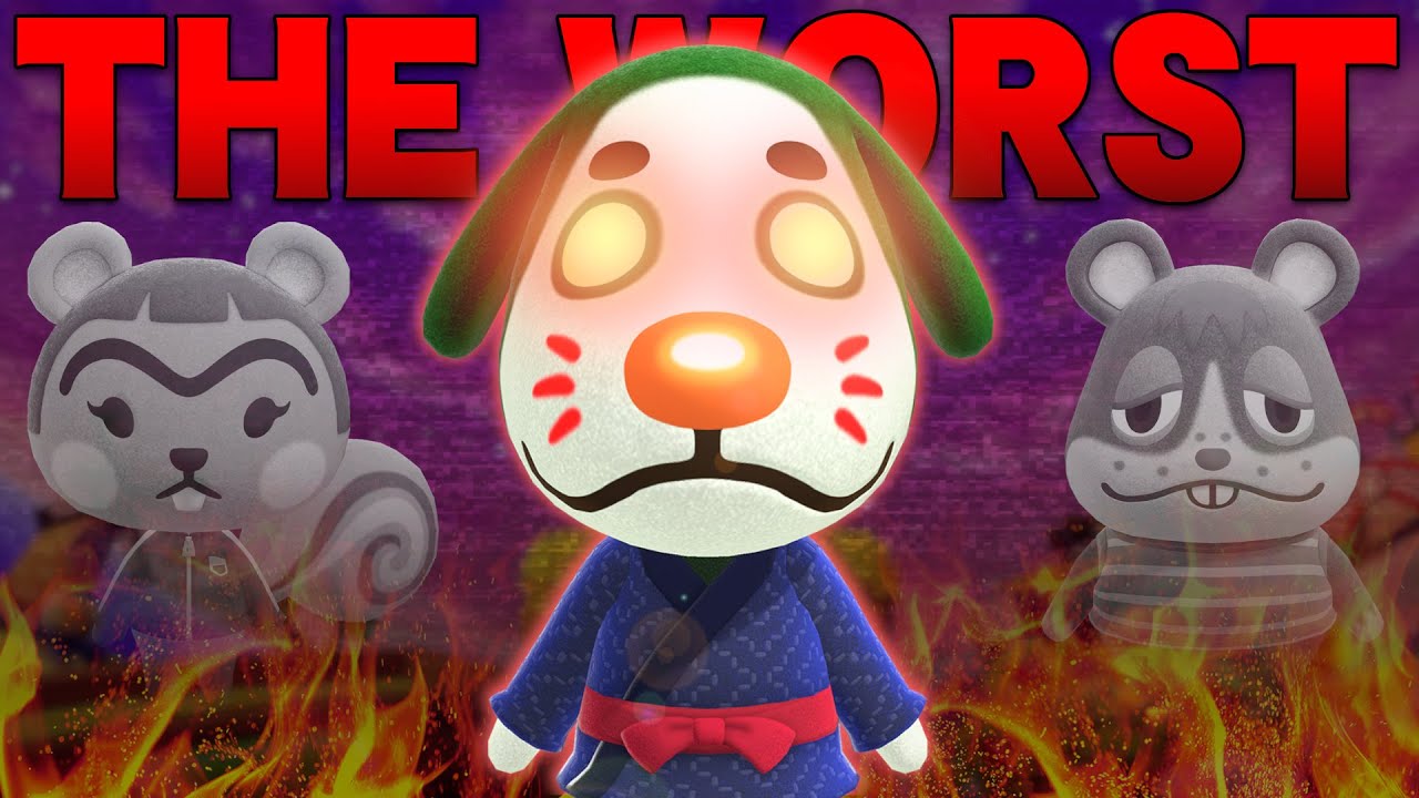 The WORST Animal Crossing Villager in EVERY Species (Remake) - YouTube