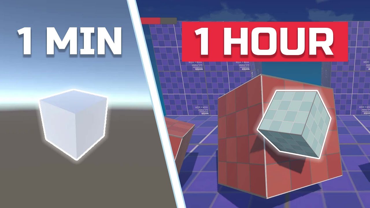 I Made a 3D Game in ONE Hour (Unity Challenge) - YouTube