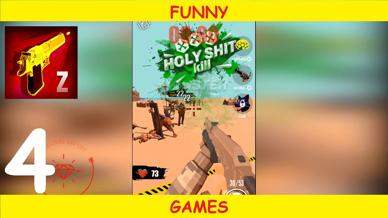 Merge Gun: Shoot Zombie Gameplay Walkthrough (Android,iOS) - Part 4 ...