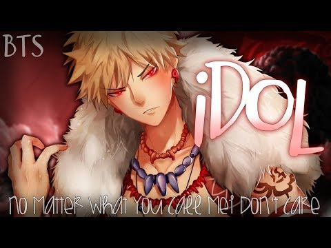 ◤Nightcore◢ ↬ Idol [lyrics | BTS]