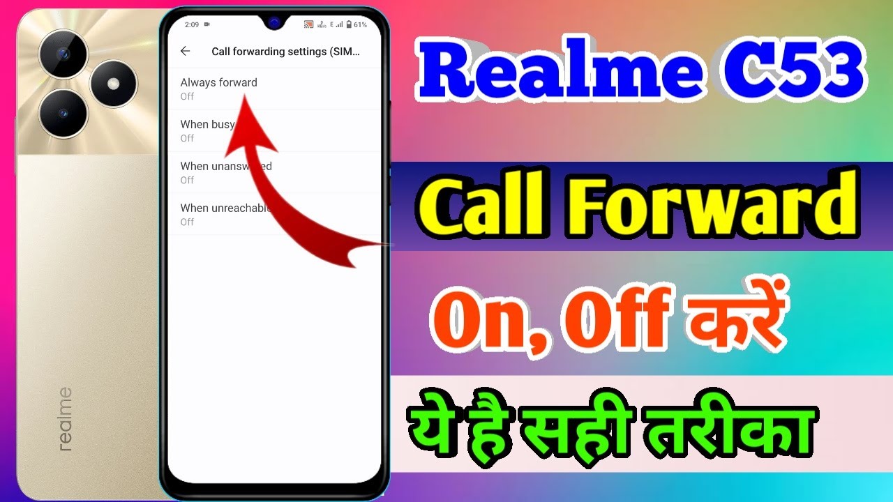 how to off call forwarding in realme c53, realme c53 call forwarding ...