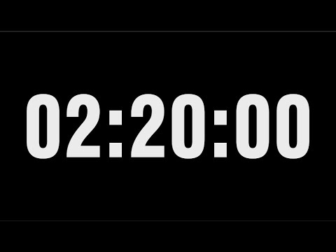 2 Hour 20 Minute Timer Countdown | 2:20:00 - YouTube