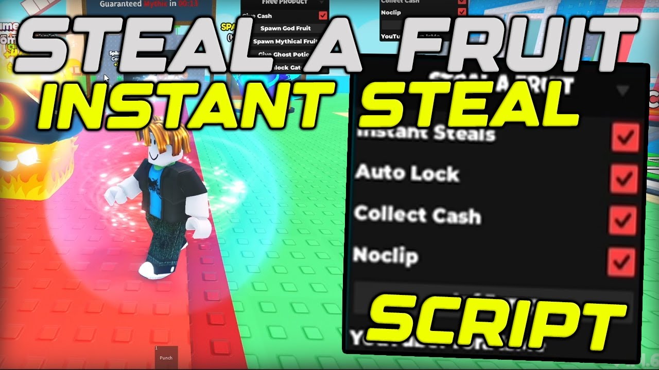 [🔥UPDATE] Steal A Fruit Best Script Gui Instant Steal, Collect Cash ...