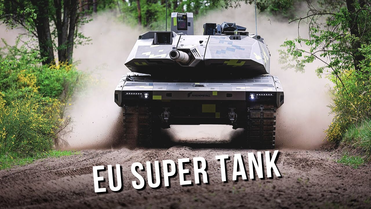 Four European countries have joined forces to develop a new tank - YouTube