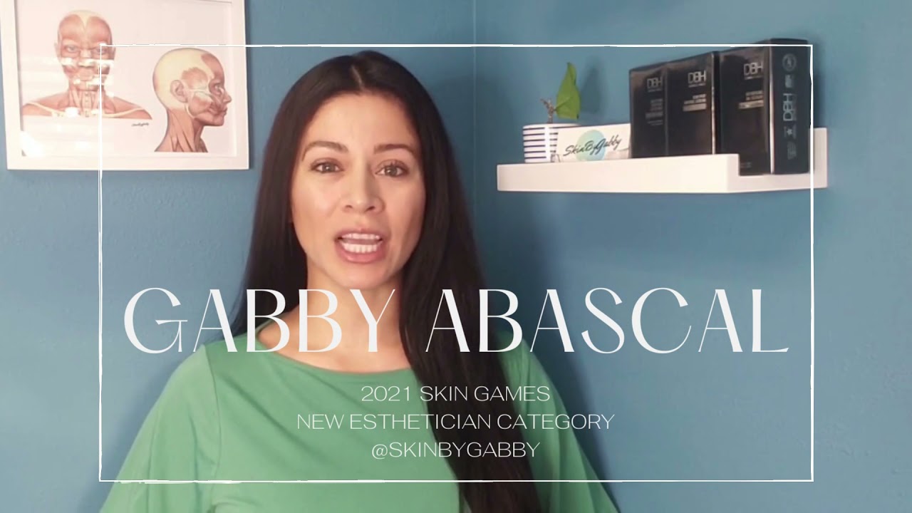 Gabby Abascal in the New Esthetician category for TSG2021 - Intro - YouTube