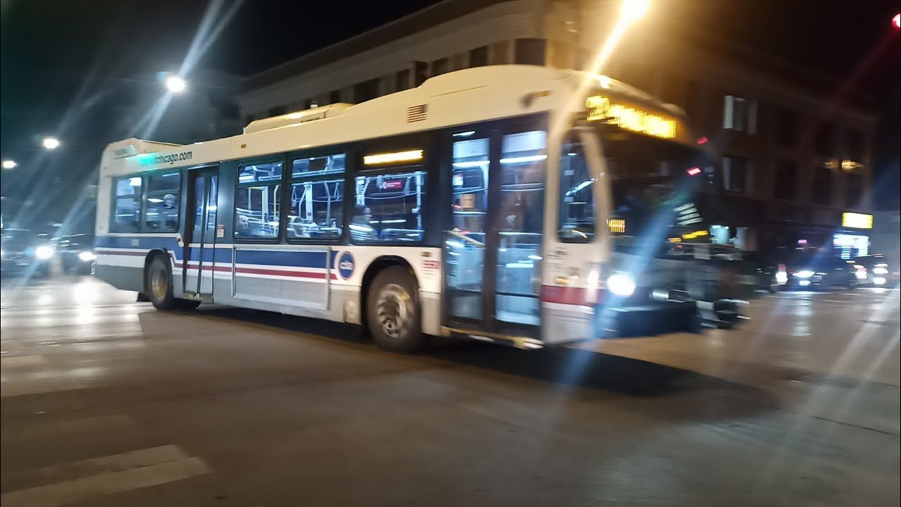 CTA 2016 Nova Bus LFS 8106 On Rt 82 Kimball/Homan - YouTube