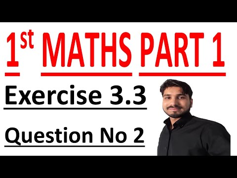 FSC math part1,1styearmath part1,ICS mathpart1,C #3Lec3Ex3.3QuestionNo2 Matrices and Determinants