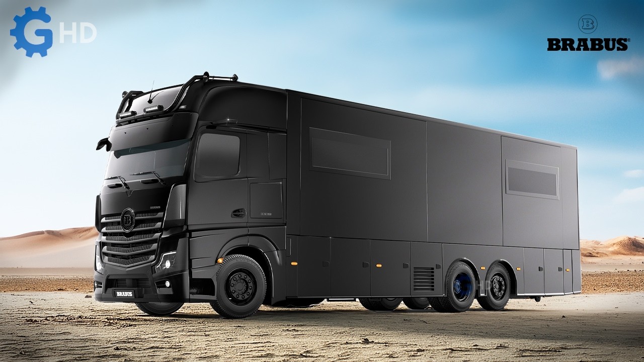 World's First MERCEDES BENZ BRABUS Truck Next-Generation ADVANCED ...