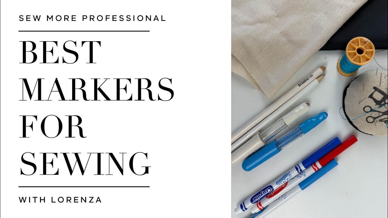 Best fabric markers for sewing [SEWING] - YouTube