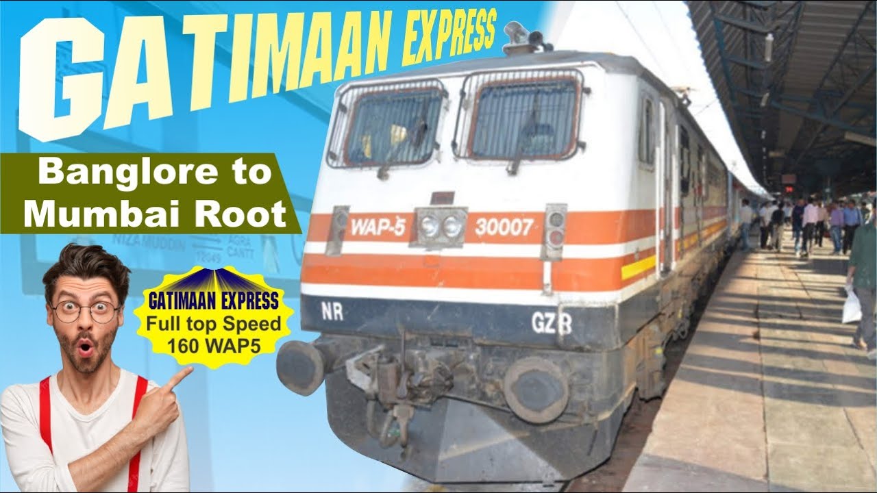 gatimaan Express Full Speed - YouTube