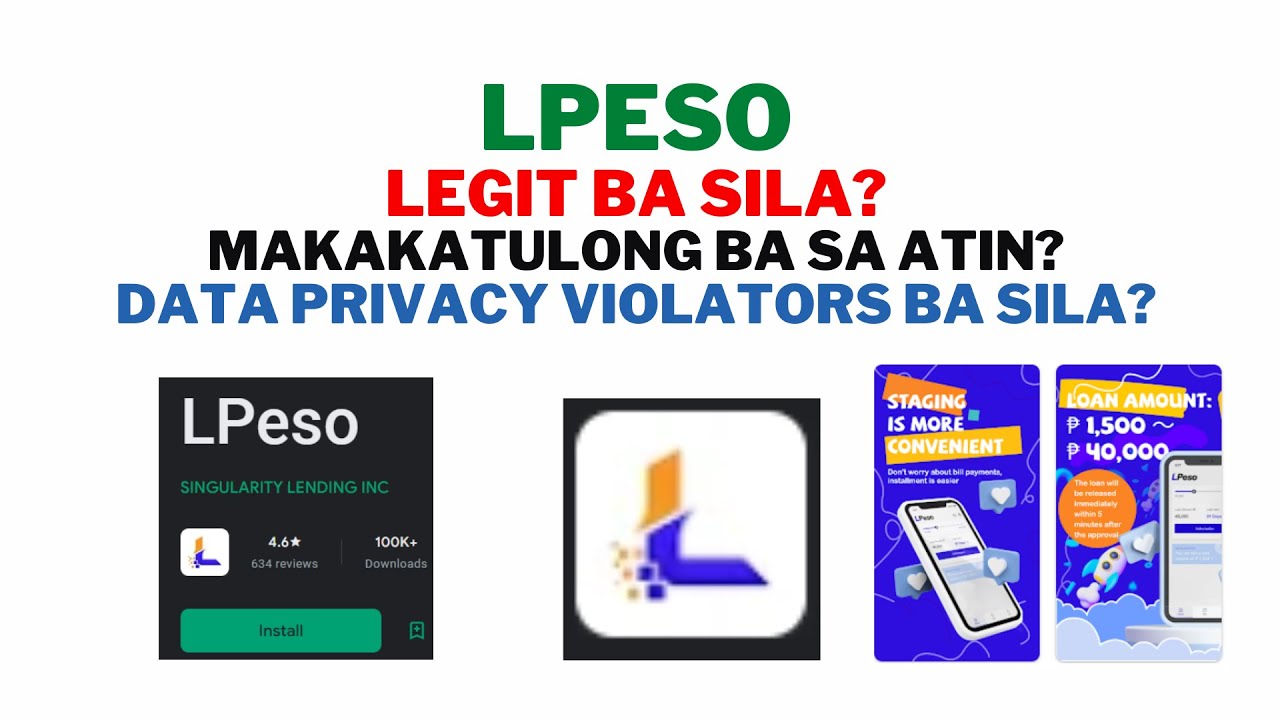 LPeso | Loan Shark | Data Privacy Violators | NOT RECOMMENDED - YouTube