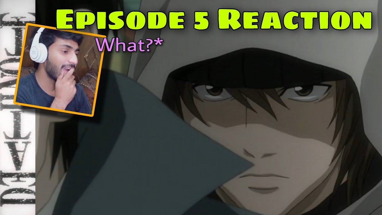 *It just got darker* 😬 || Death Note Reaction || Episode 5 - YouTube