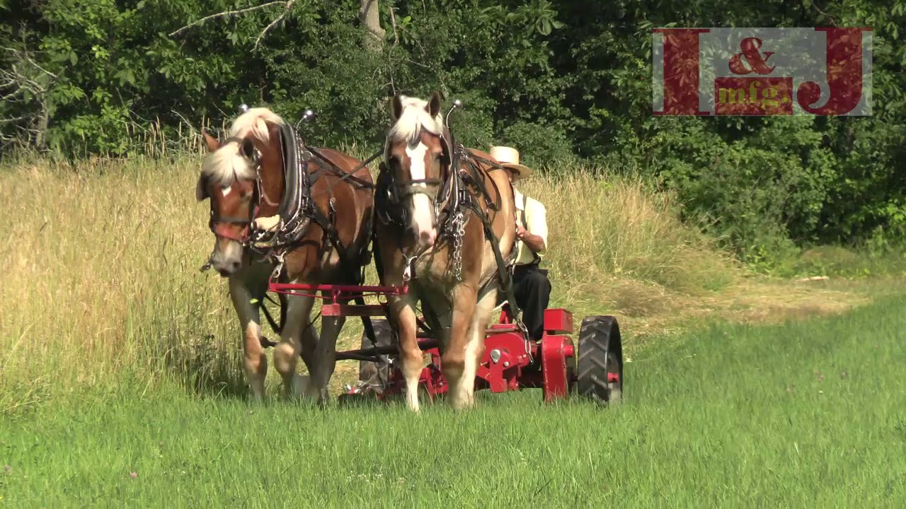 I&J Ground Drive Mower - YouTube