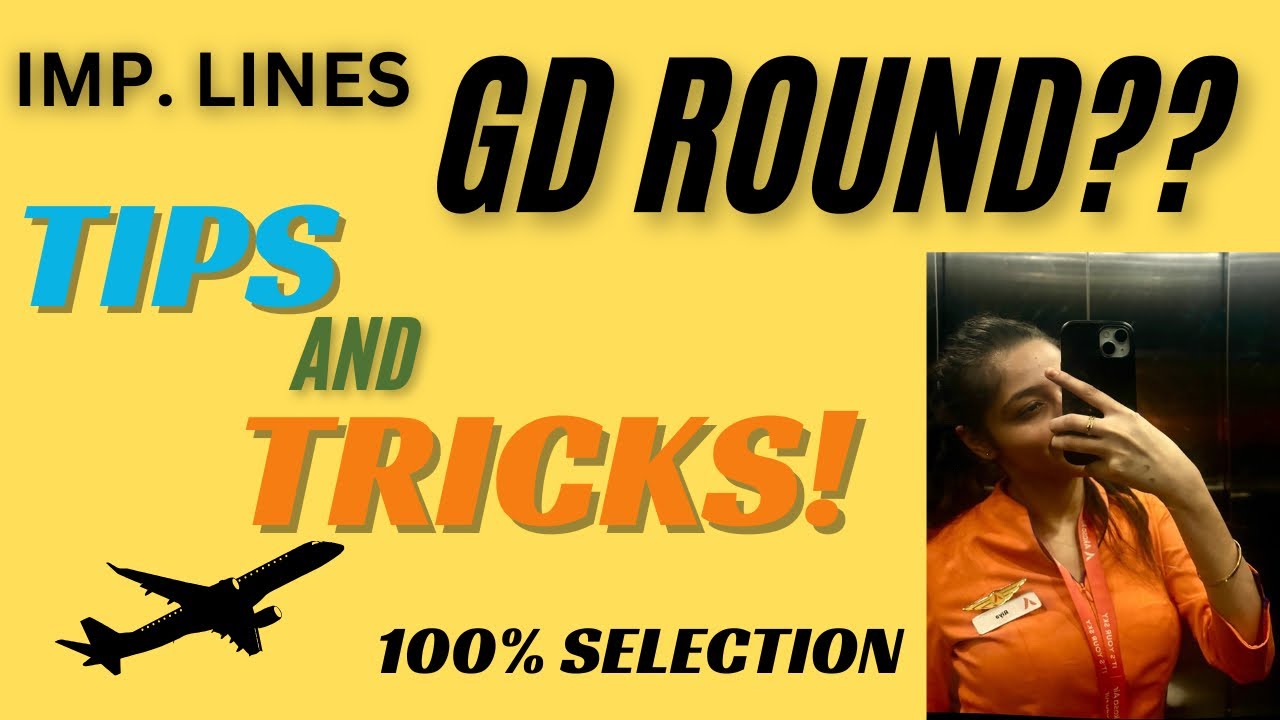 How to clear GD Round ll How to crack cabin crew group discussion round ...