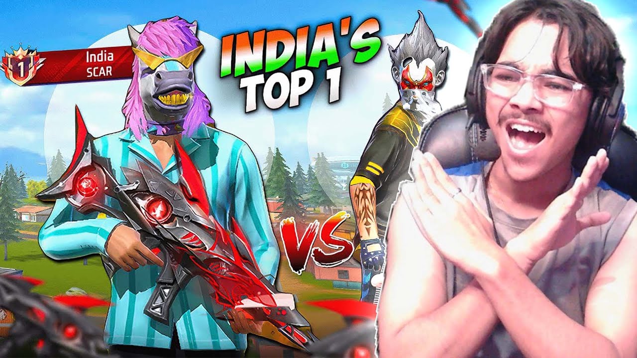 Evo scar in best scar of all time😱 only red number with evo scar ...