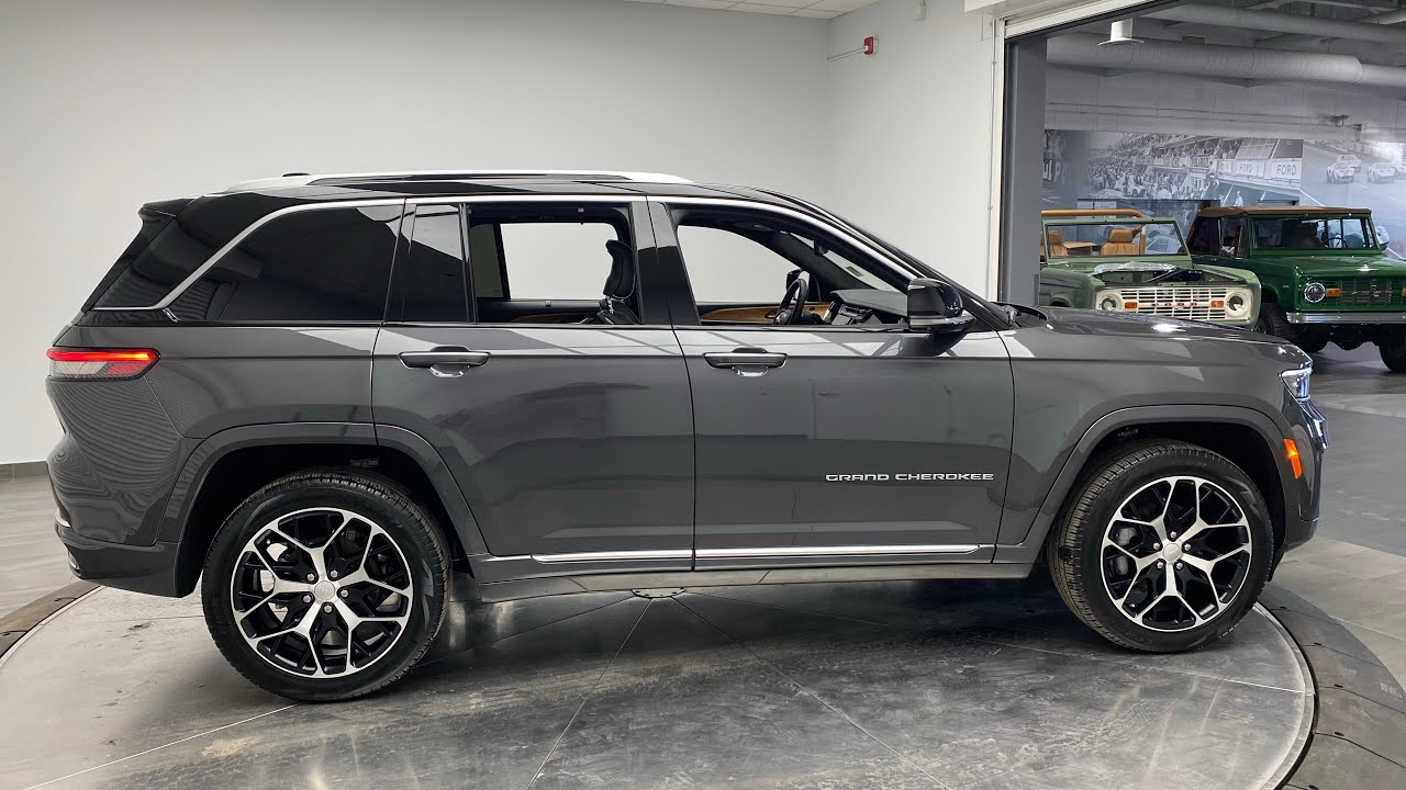 Baltic Grey 2023 Jeep Grand Cherokee Summit Reserve! - YouTube