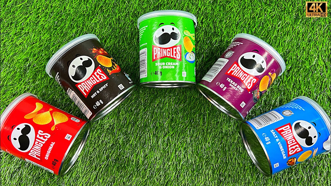 🍭Learn Colors Lollipops. Yummy Rainbow Lollipops ASMR Pringles Rainbow ...