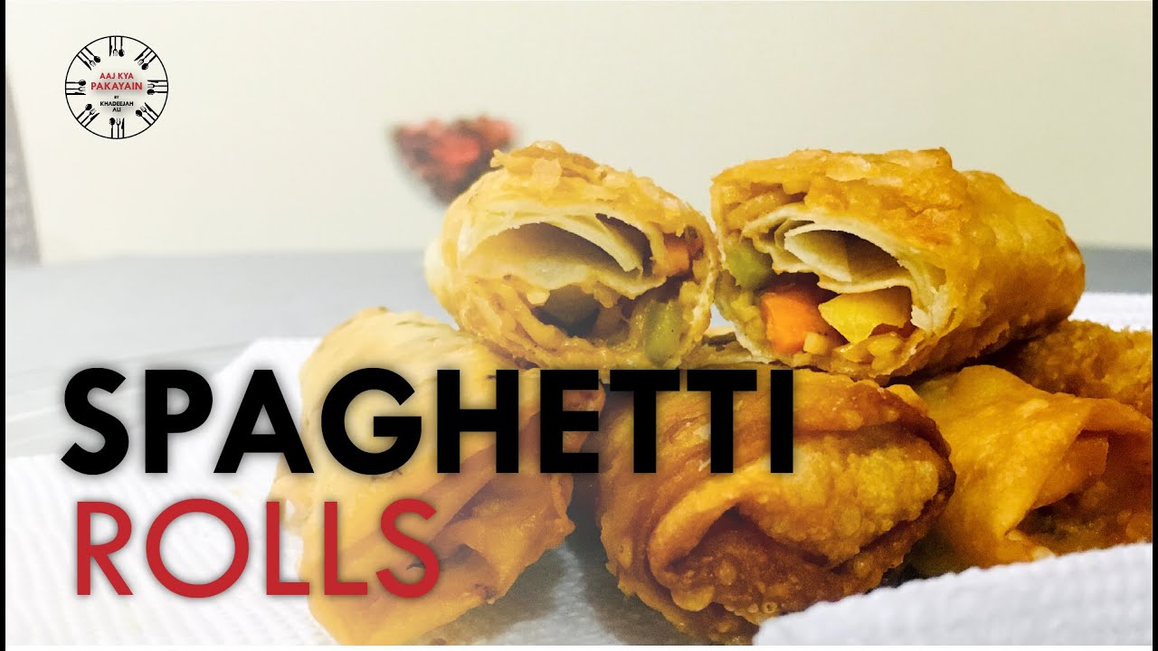How to make Spaghetti Rolls - YouTube