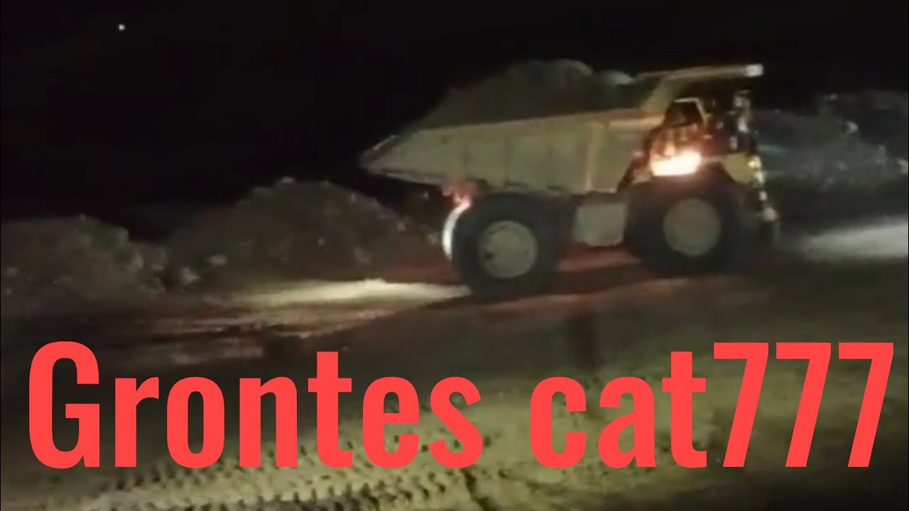Grontes oht 777 loading dumping - YouTube
