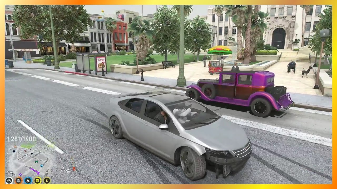 Drive-by At The Courthouse | NoPixel GTA RP - YouTube