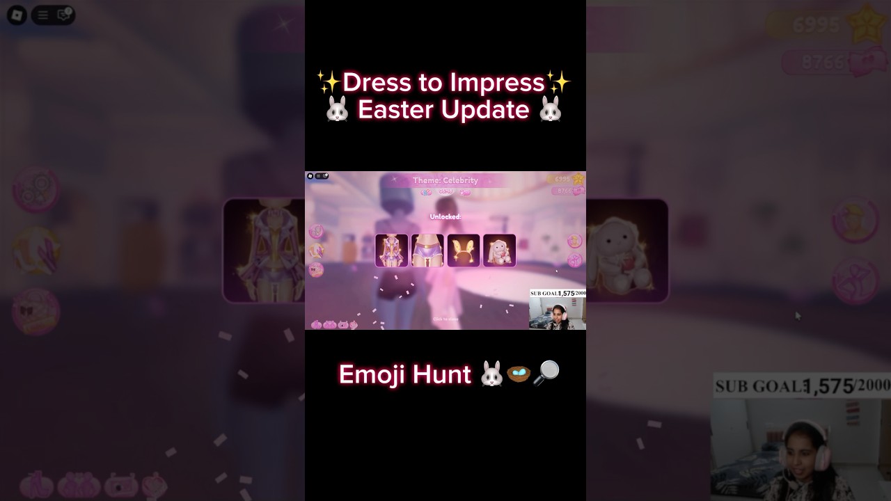 EMOJI HUNT 🔎 FOR EASTER BUNNY SET🐰 IN DTI #roblox #dresstoimpress # ...