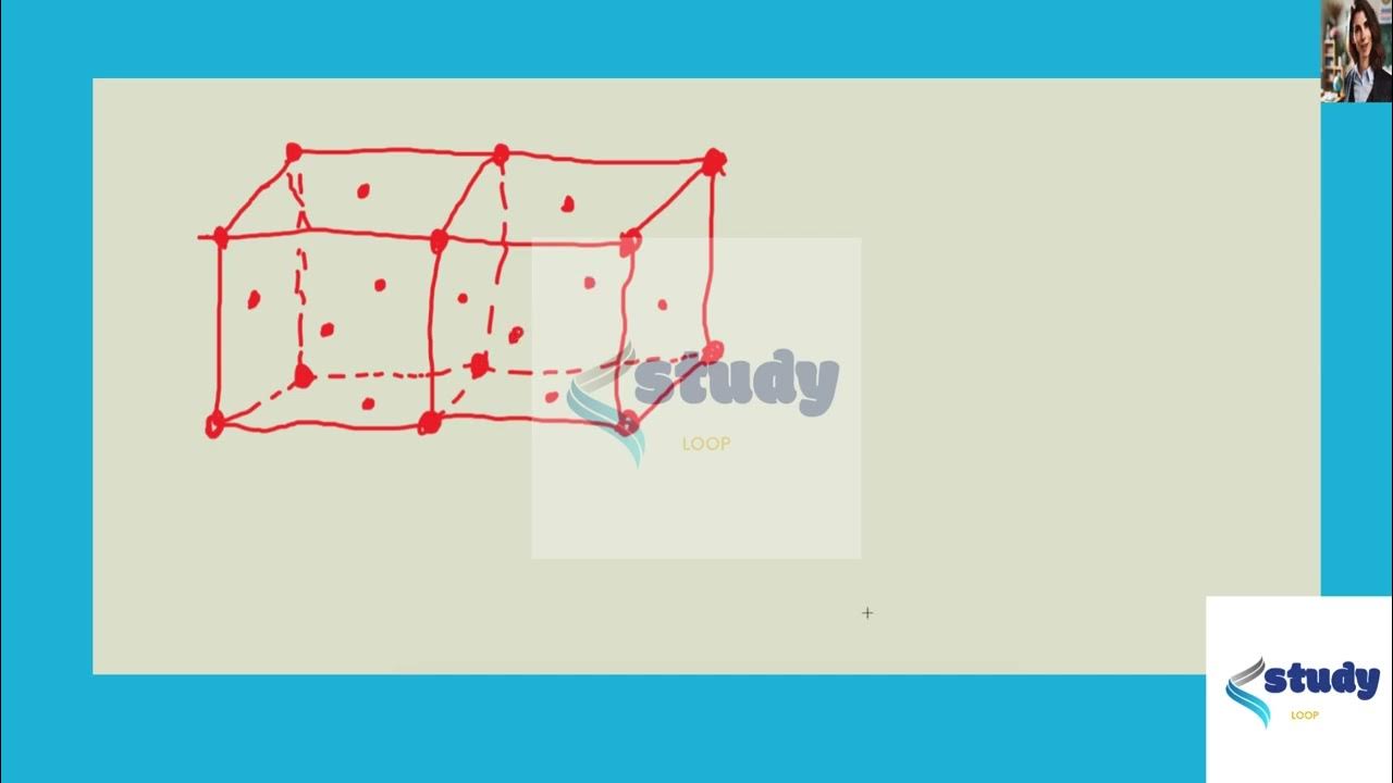 [Chemistry] A face-centered tetragonal lattice is not one of the 14 ...