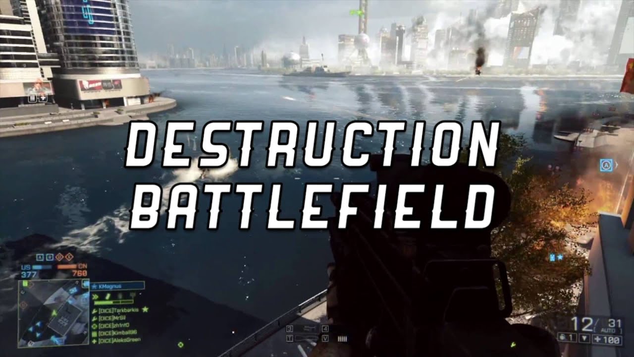 Destruction Map - Call of Duty VS Battlefield - YouTube