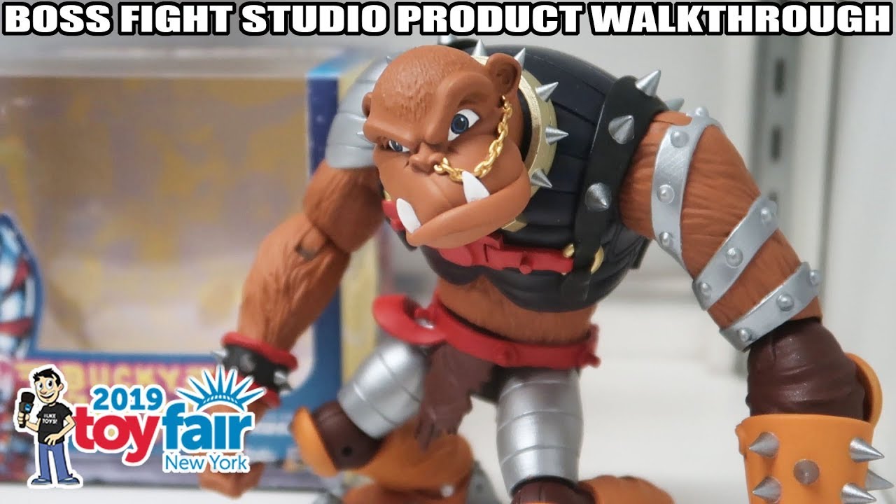 Boss Fight Studio Product Walkthrough at New York Toy Fair 2019 - YouTube