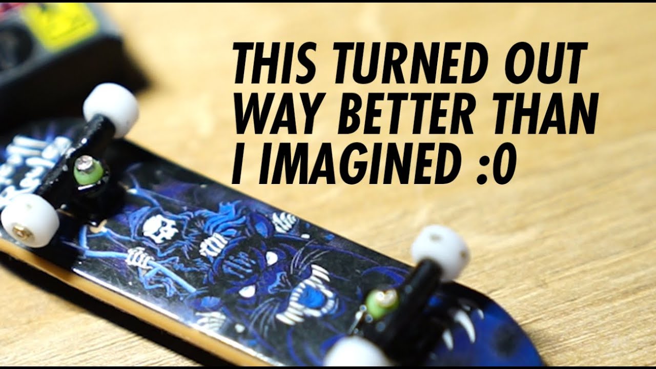 Upgrading a 26mm OG Tech Deck - YouTube