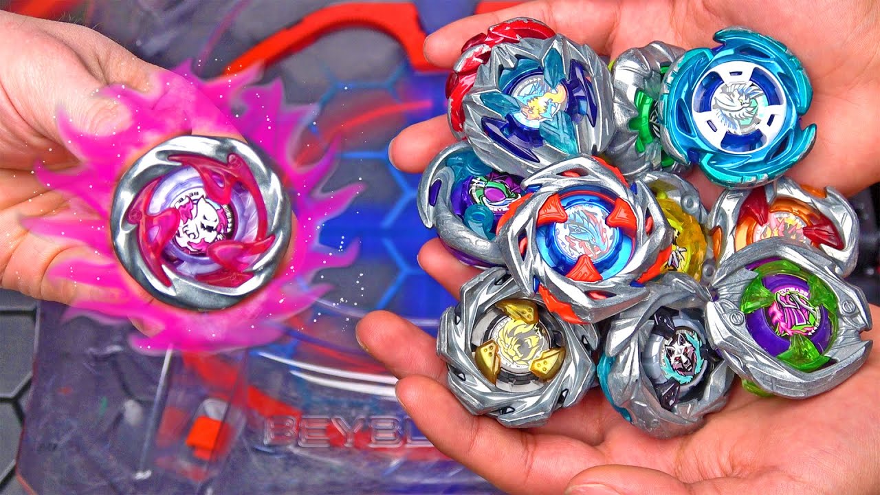 GHOST CIRCLE vs ALL UX BEYS Beyblade X ベイブレードエックス - YouTube