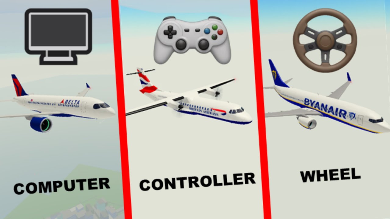 PC vs Controller vs Wheel in PTFS! - YouTube