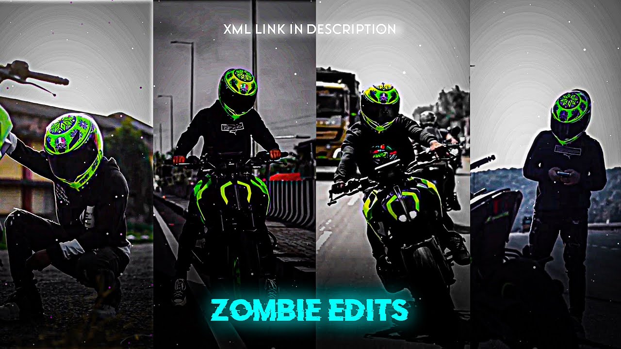Instagram Trending Bike Video Editing Tutorial || ZOOMBIE EDITS || Xml ...