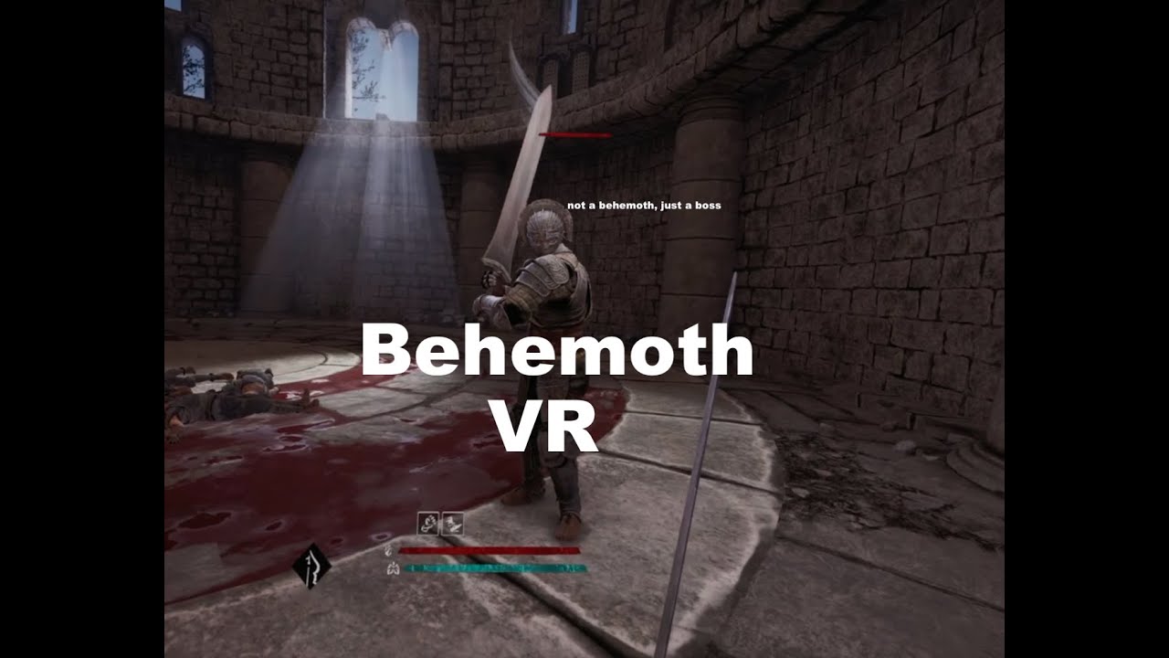 Behemoth combat and mini boss fight. - YouTube