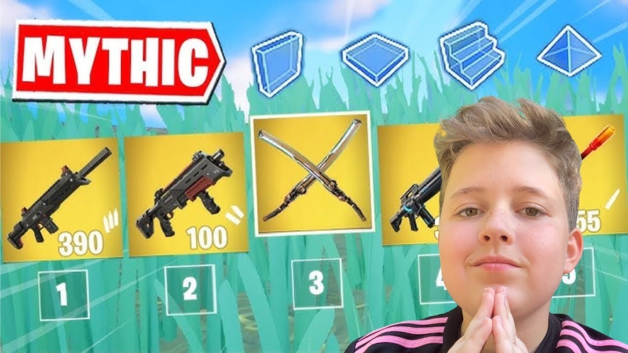 Fortnite mythic only challange! - YouTube