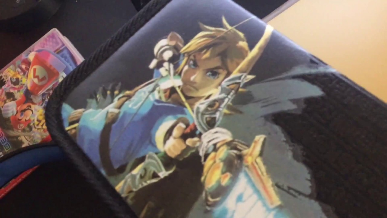 Nintendo Switch Premium Case Zelda Breath Of The Wild Edition Review ...