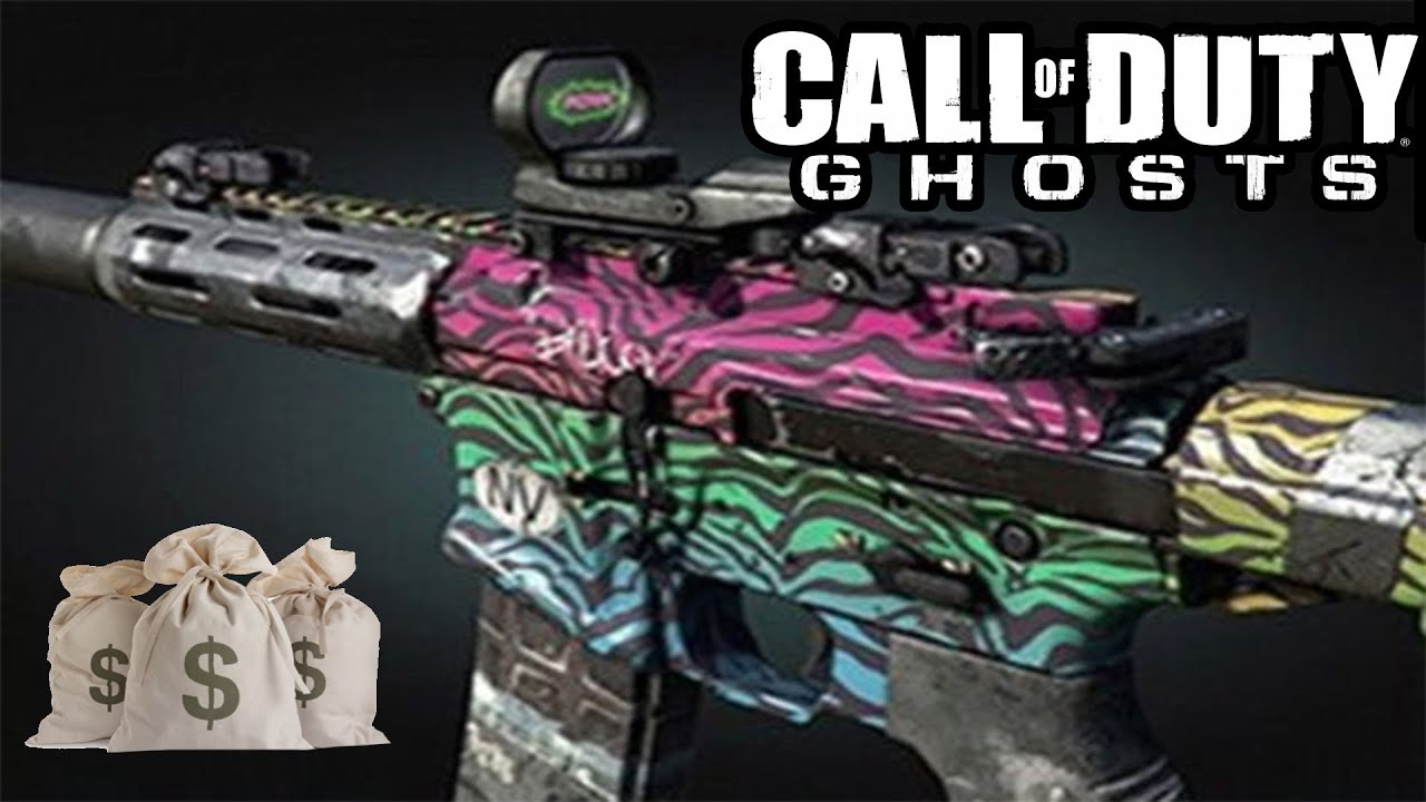 Call of Duty: Ghosts - Spectrum Camo For Outrageous Money (Weapon DLC ...