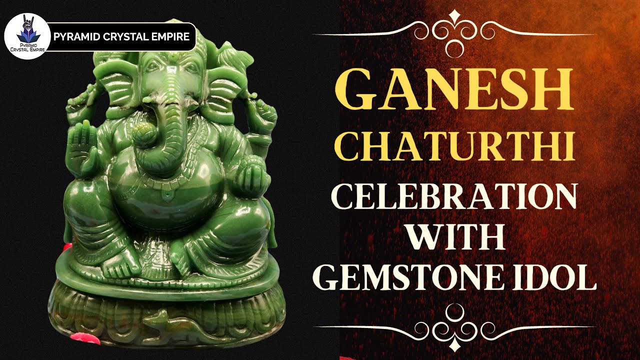 Celebrate Ganesh Chaturthi With Gemstone Ganesh Ji | #gemstones #lord #shorts - YouTube
