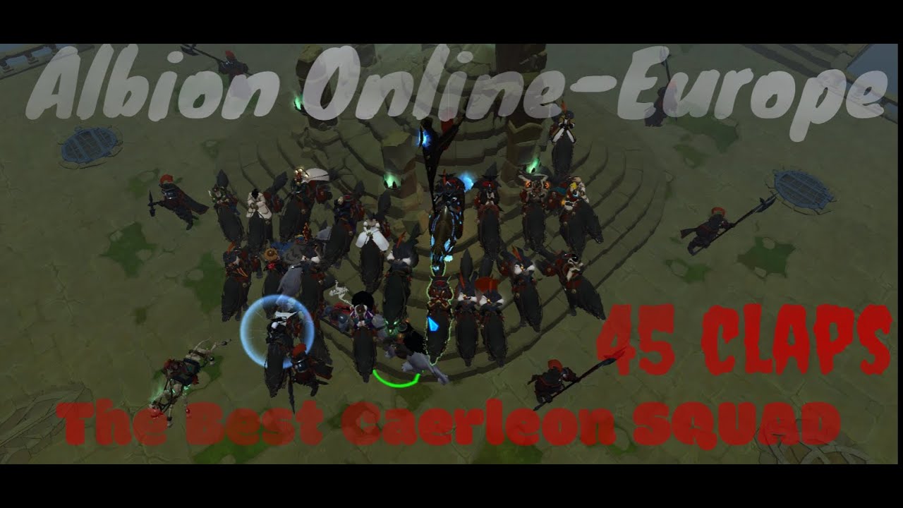 Albion Online - Europa . The Best Caerleon Squad EPTA ! - YouTube