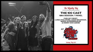 The 100 Cast Qu0026A Chelsey Zach Henry Luisa and Marie... | Doovi
