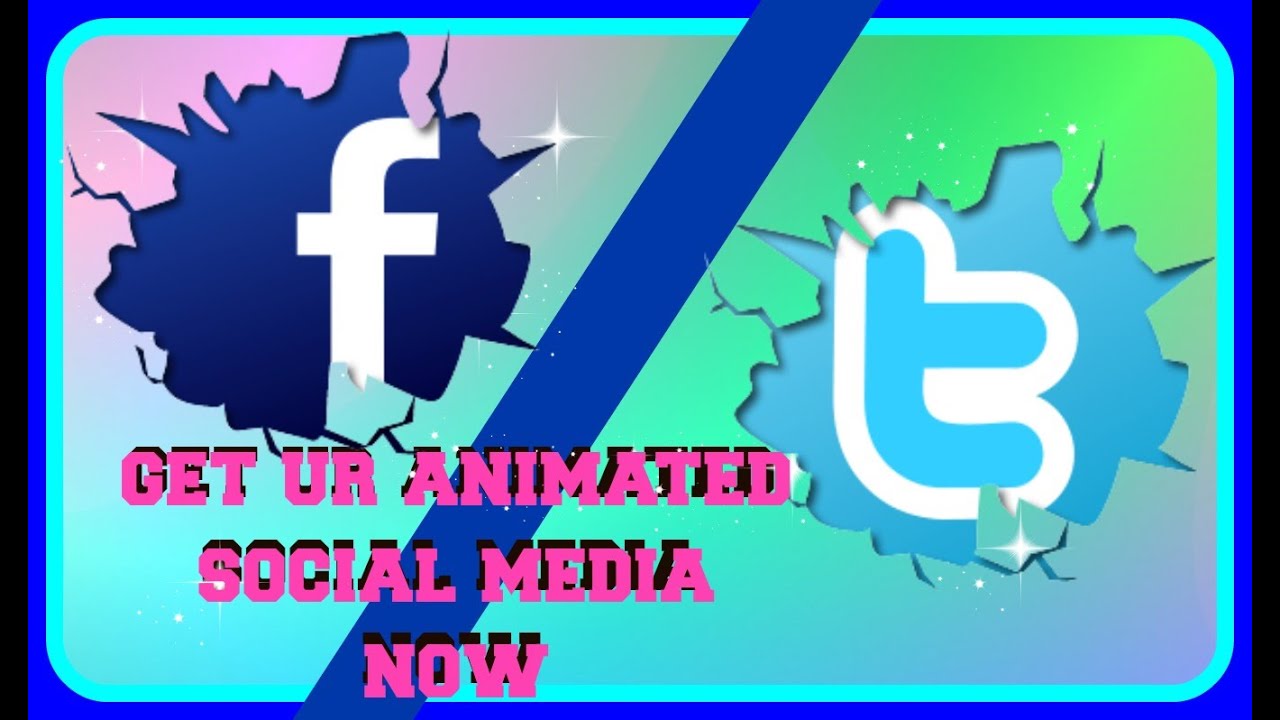 GREEN SCREEN FACE BOOK & TWITTER ANIMATION FOR YOUTUBERS - YouTube