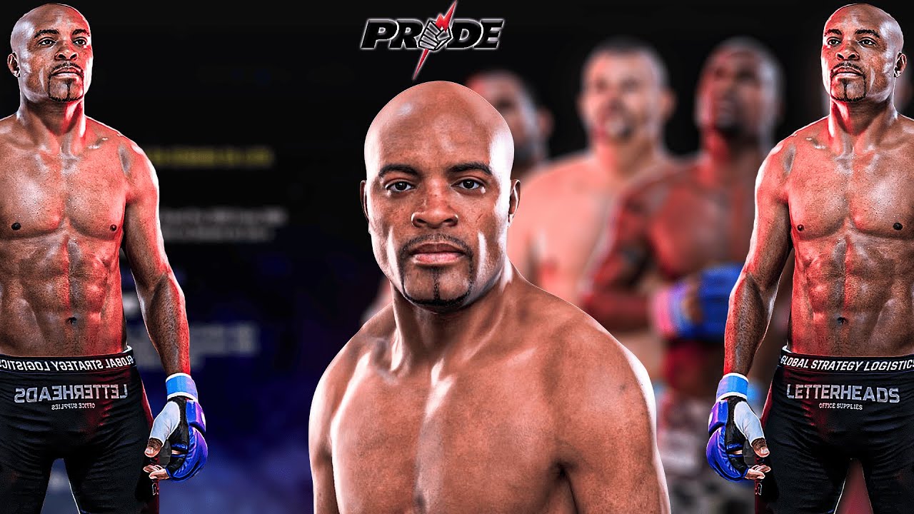 ANDERSON SILVA DO PRIDE NA NOVA ATUALIZAÇÃO! EA UFC 5 - YouTube